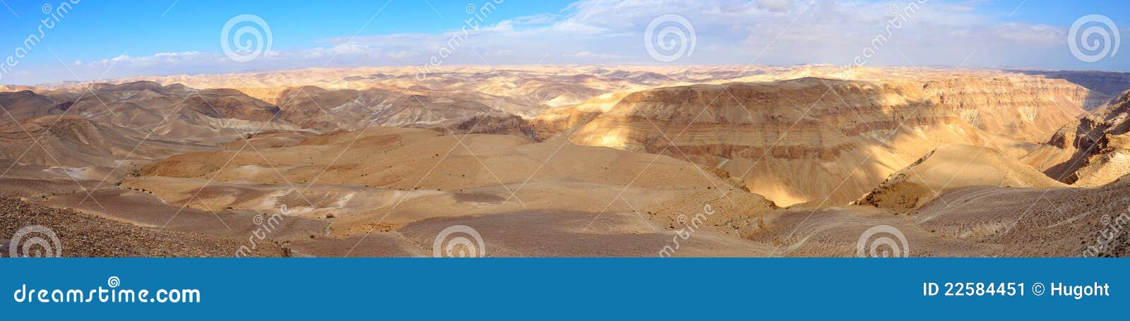 Yehuda Desert Panorama, Israel Stock Image - Image of formation, hike ...