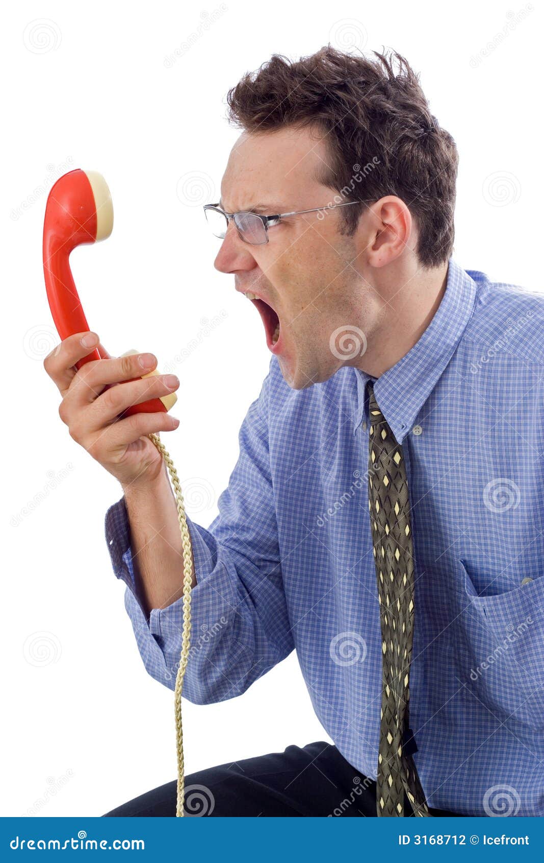 Yell stock photo. Image of yelling, yell, telephone, talk - 3168712