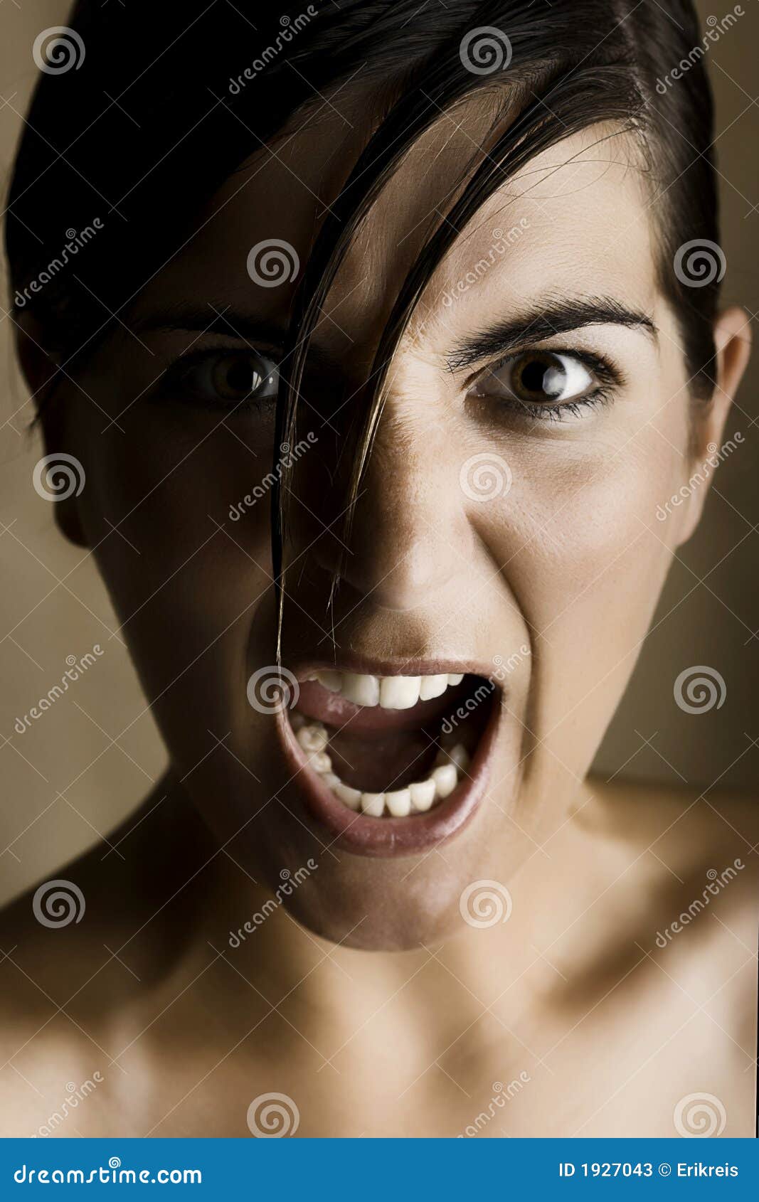 Yelling stock image. Image of body, pose, portrait, posing - 1927043