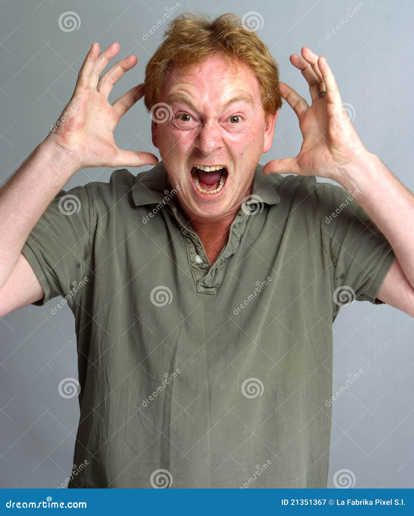 Yelling man stock image. Image of upset, annoyed, emotion - 21351367