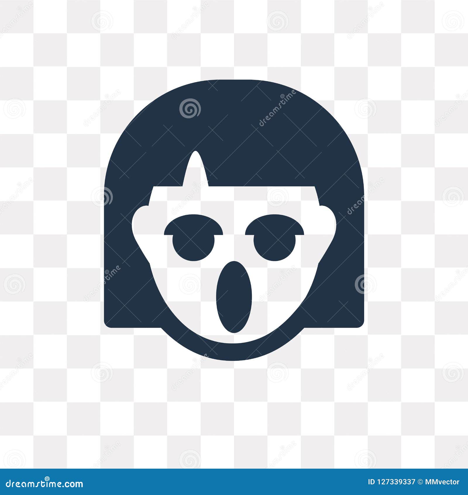 Yelling Vector Icon Isolated on Transparent Background, Yelling Stock ...