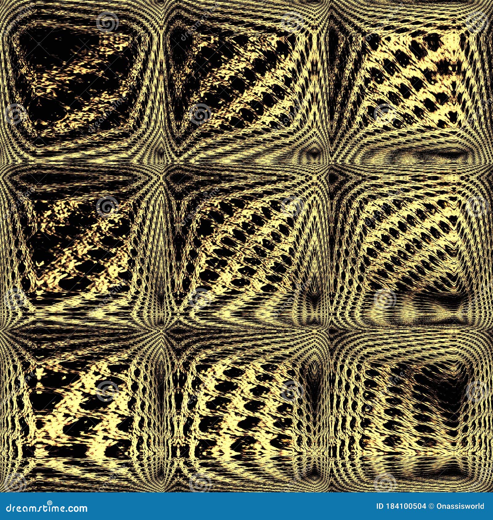 Yello Gold Complex Abstract Background Stock Illustration ...