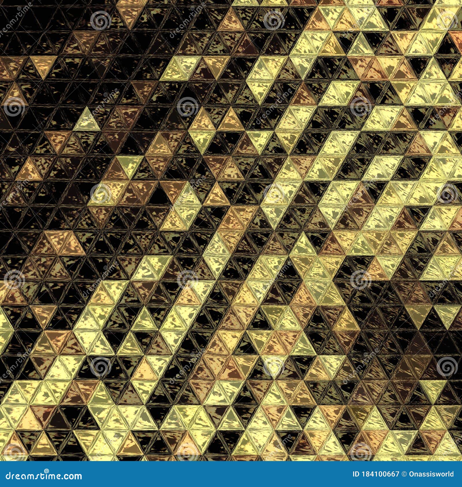 Yello Gold Complex Abstract Background Stock Illustration ...