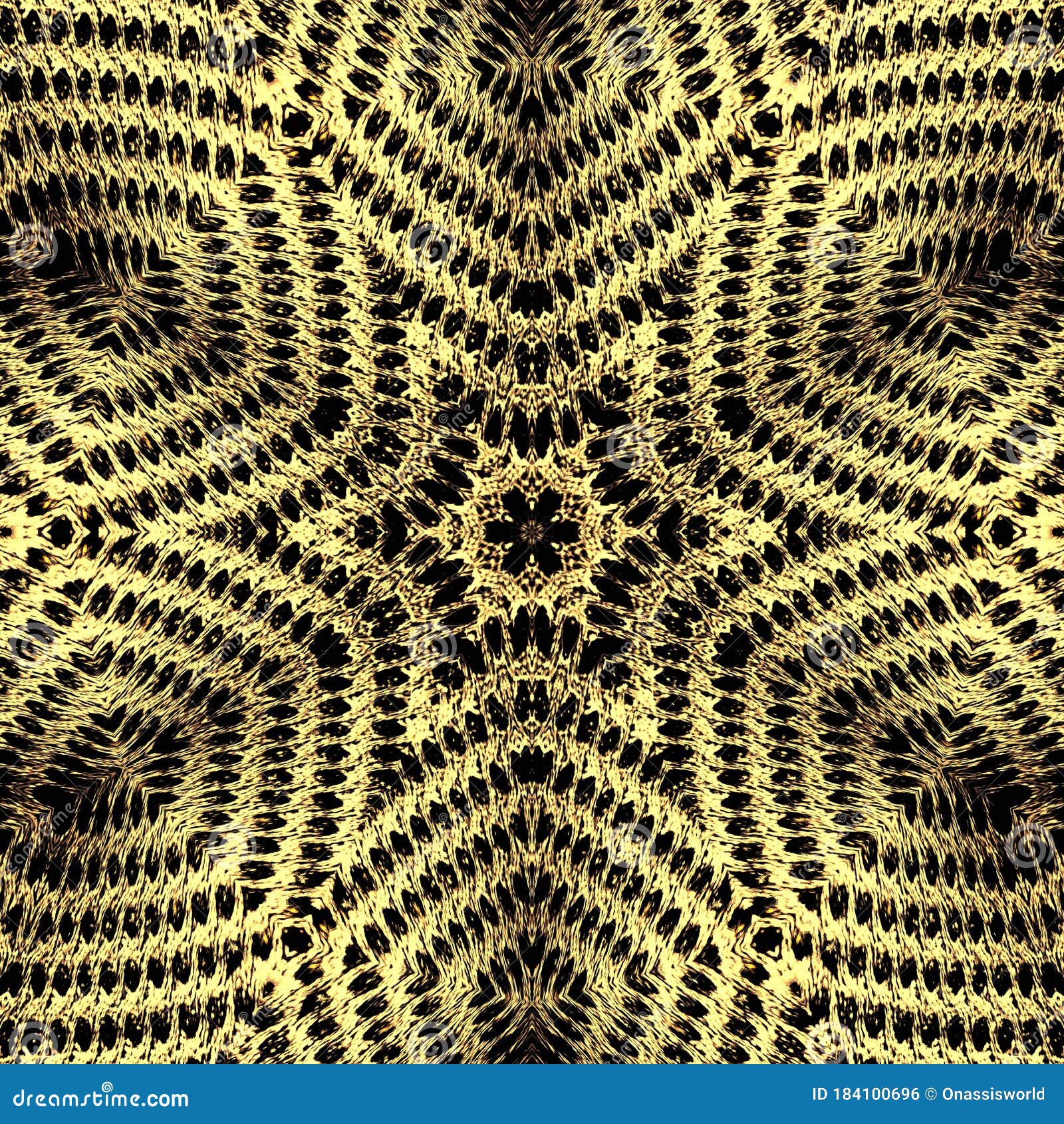 Yello Gold Complex Abstract Background Stock Illustration ...