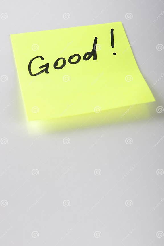 Yello Sticky Note with stock image. Image of attach, concept - 36626209