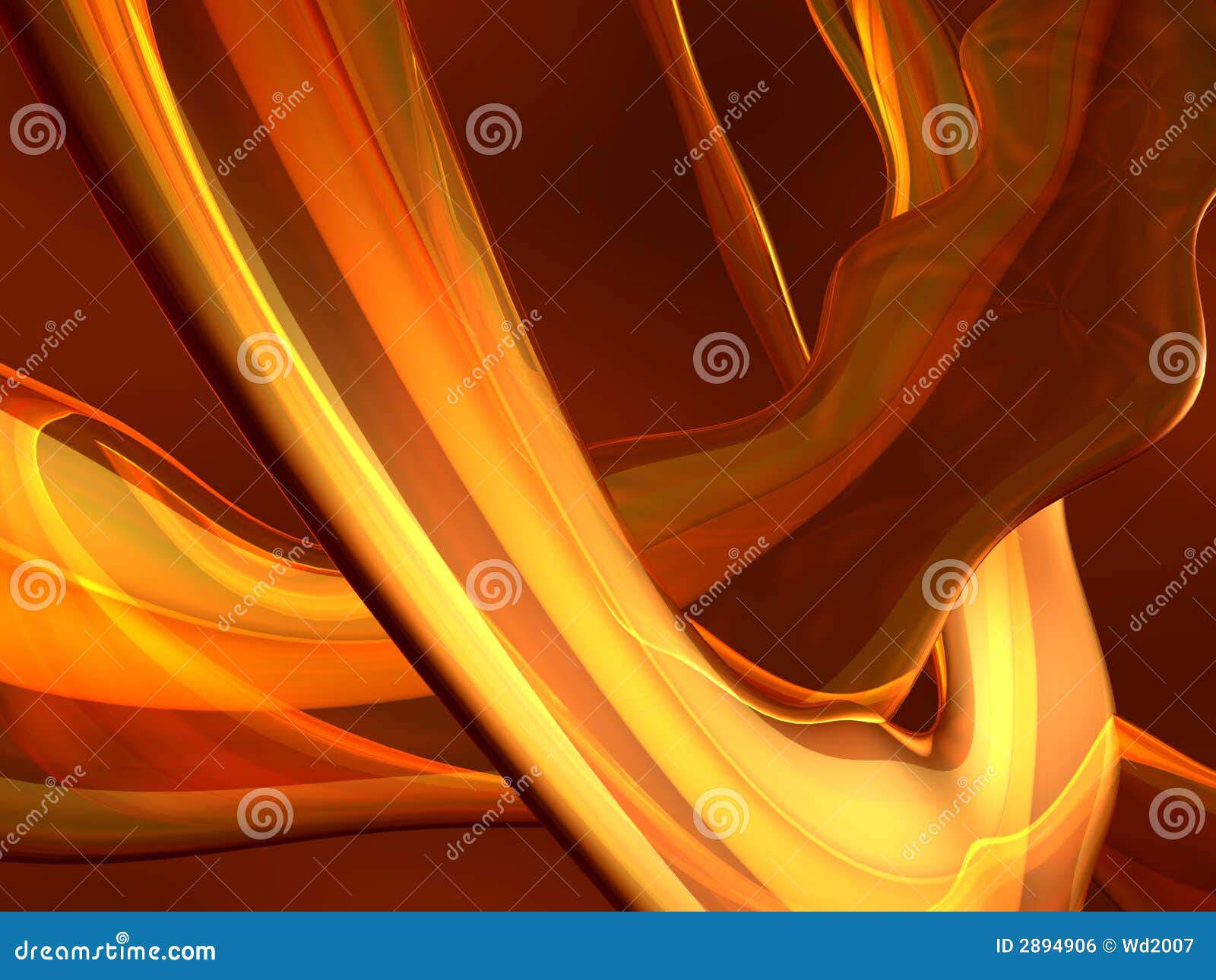 Yellow 3D abstract stock illustration. Illustration of gradient - 2894906