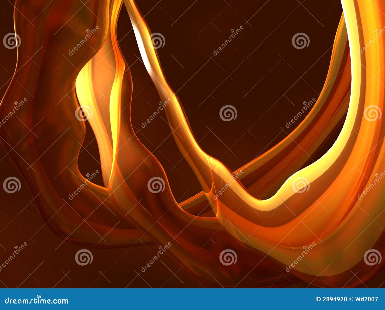 Yellow 3D abstract stock illustration. Illustration of animation - 2894920