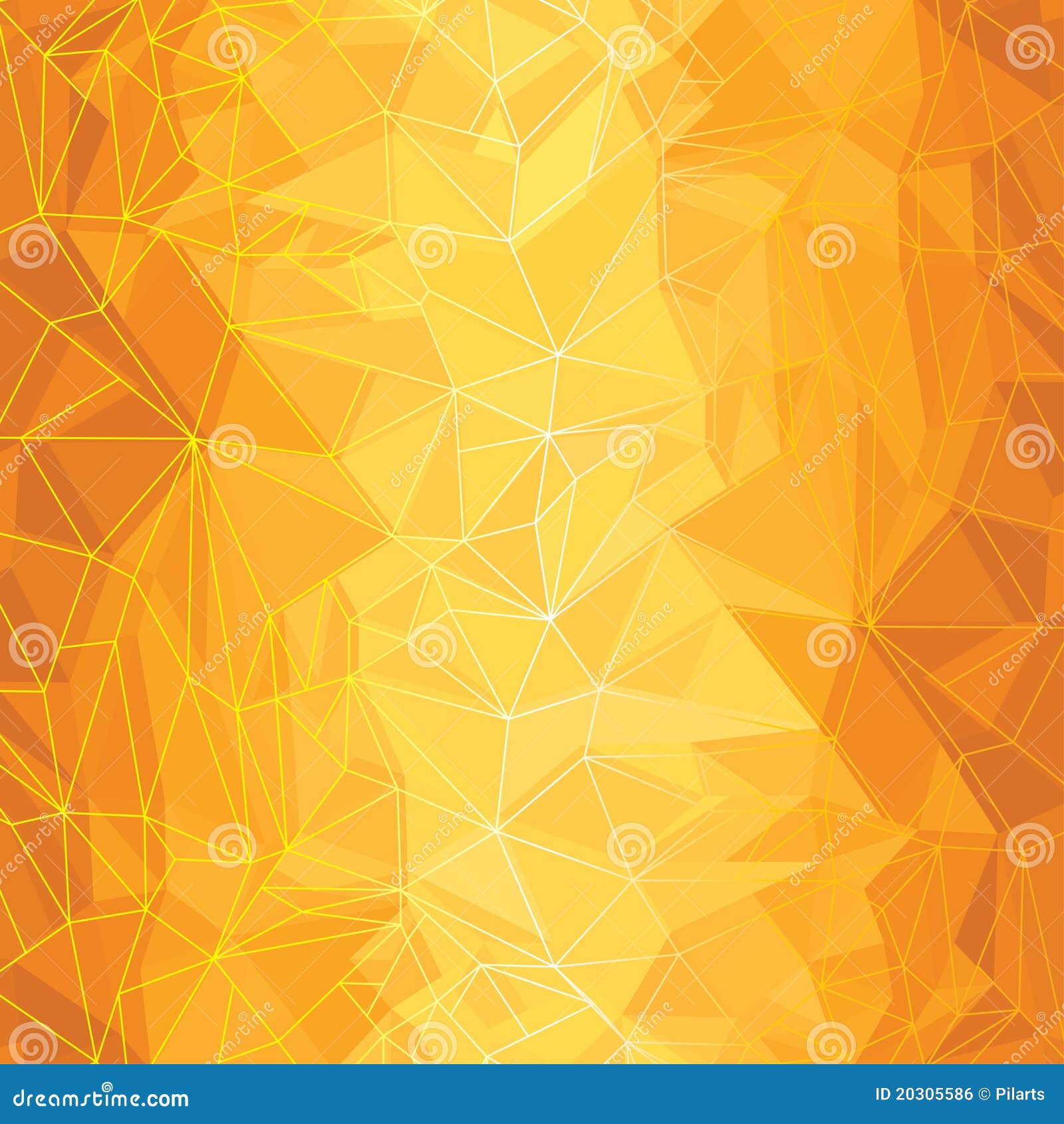 Yellow Abstract stock vector. Illustration of crease - 20305586