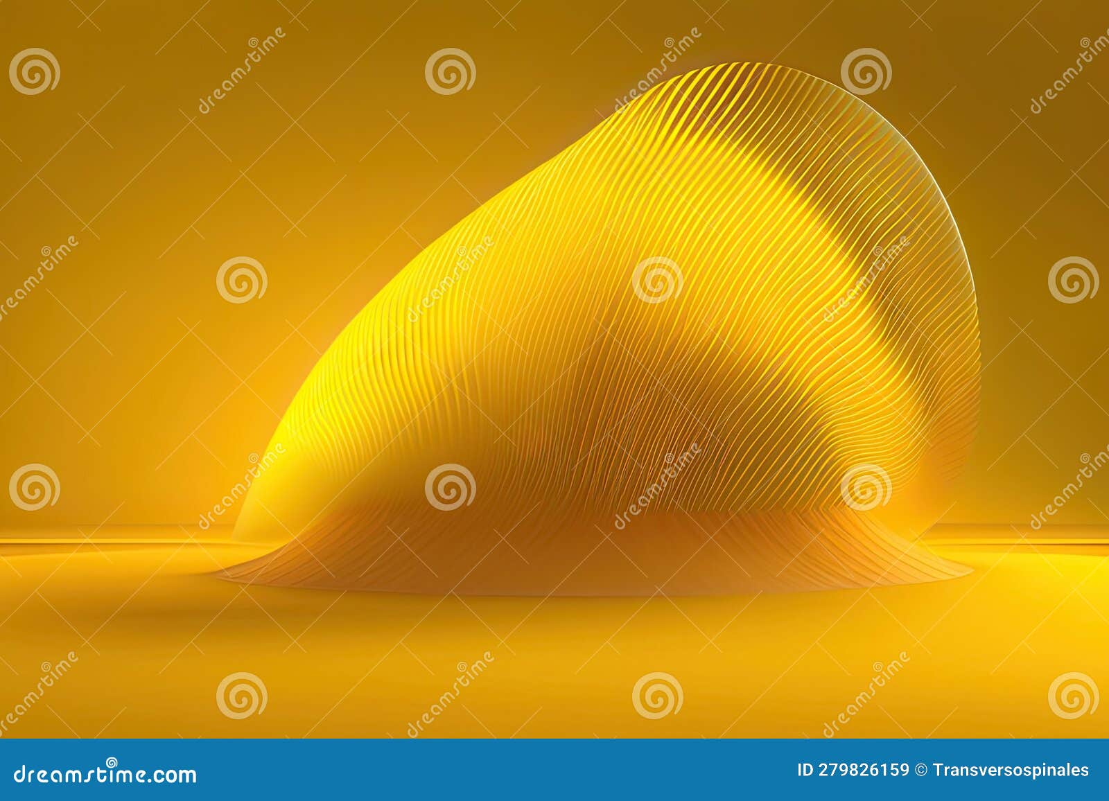 Yellow Abstract Background Illustration Generative AI Art Stock ...