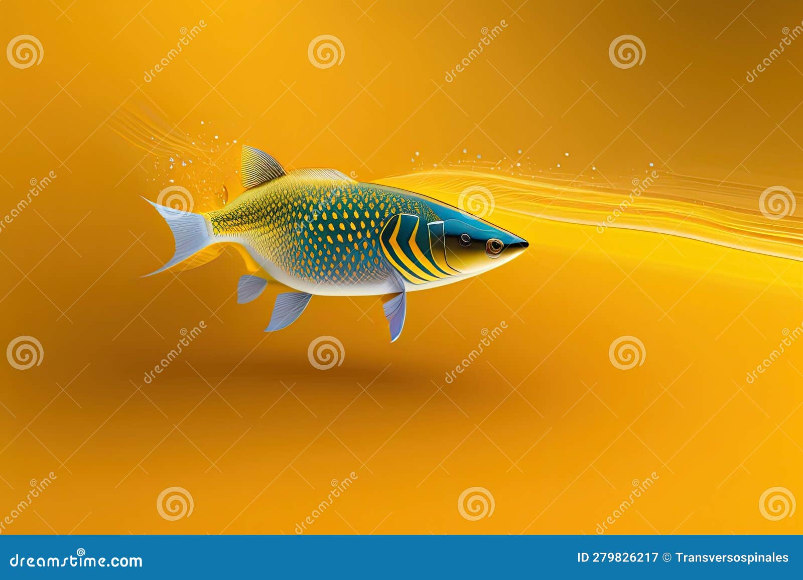 Yellow Abstract Background Illustration Generative AI Art Stock ...