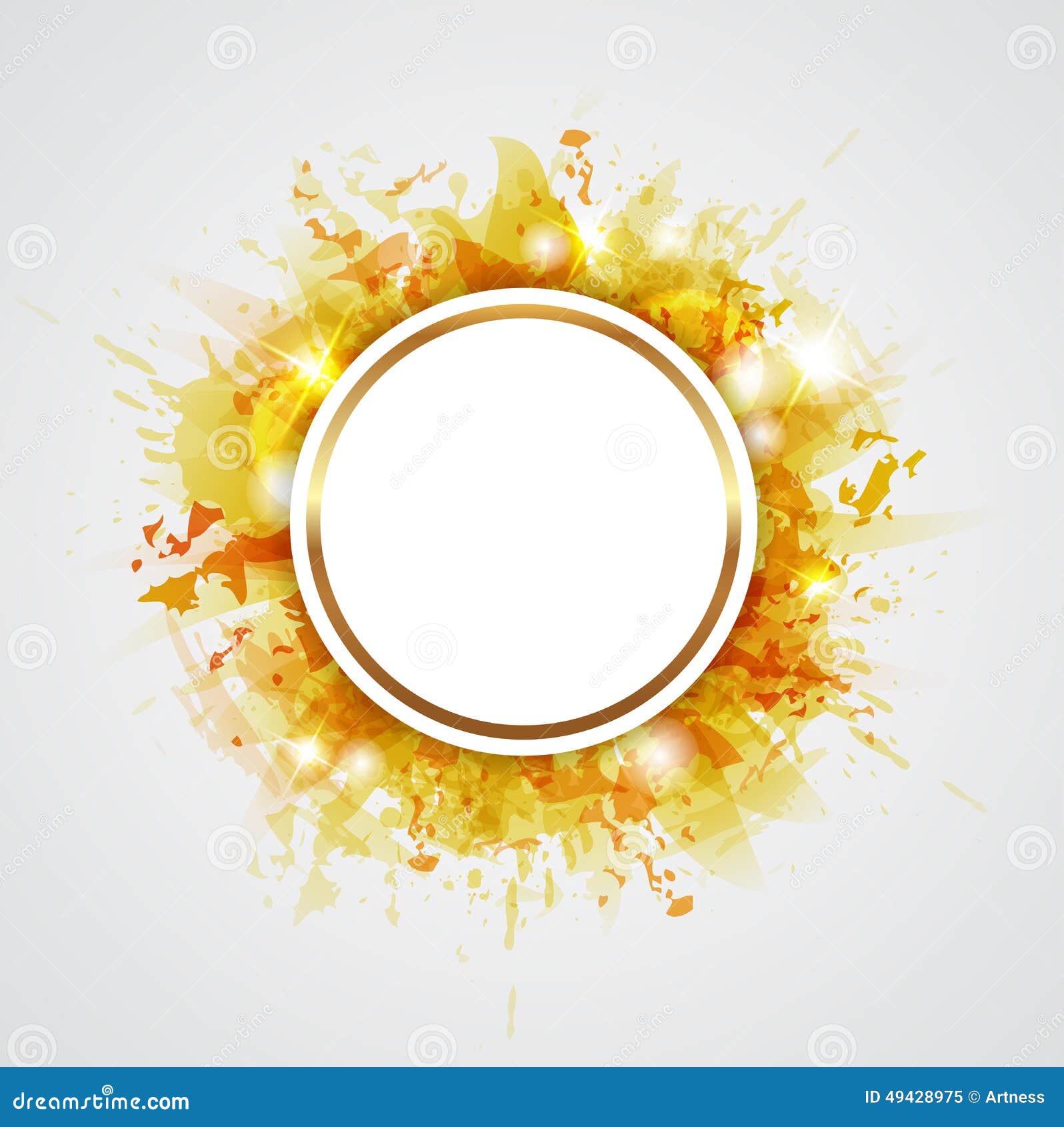 Yellow abstract backround stock vector. Illustration of abstract - 49428975
