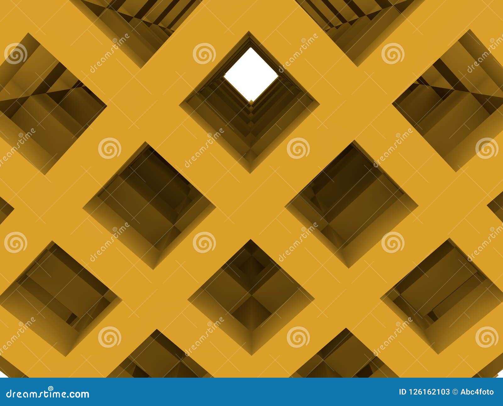 Yellow Abstract Construction Stock Illustration - Illustration of light ...