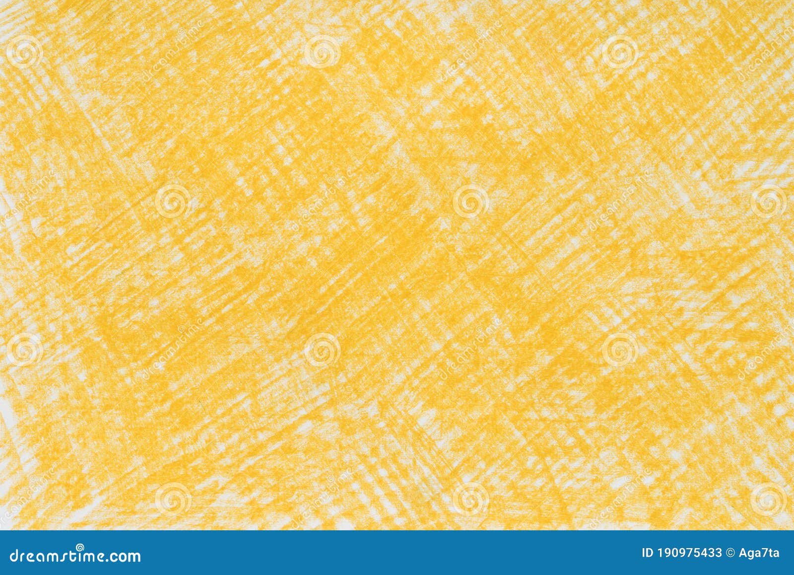 Yellow Abstract Crayon Drawing Paper Background Texture Stock ...