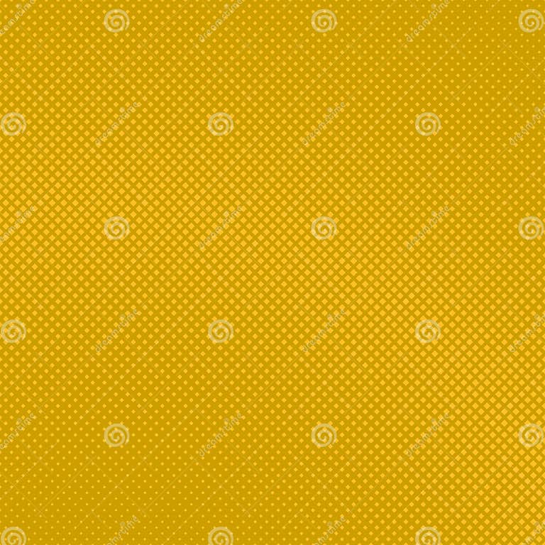 Yellow Abstract Halftone Square Background Pattern Template Stock ...