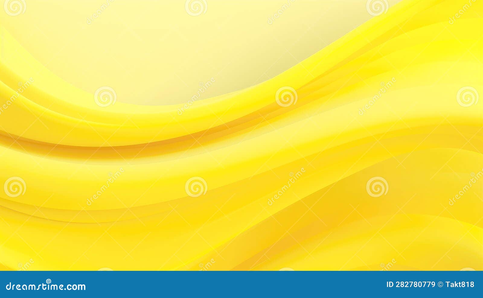 Yellow Abstract Line and Wave Background. Generative Ai Stock ...