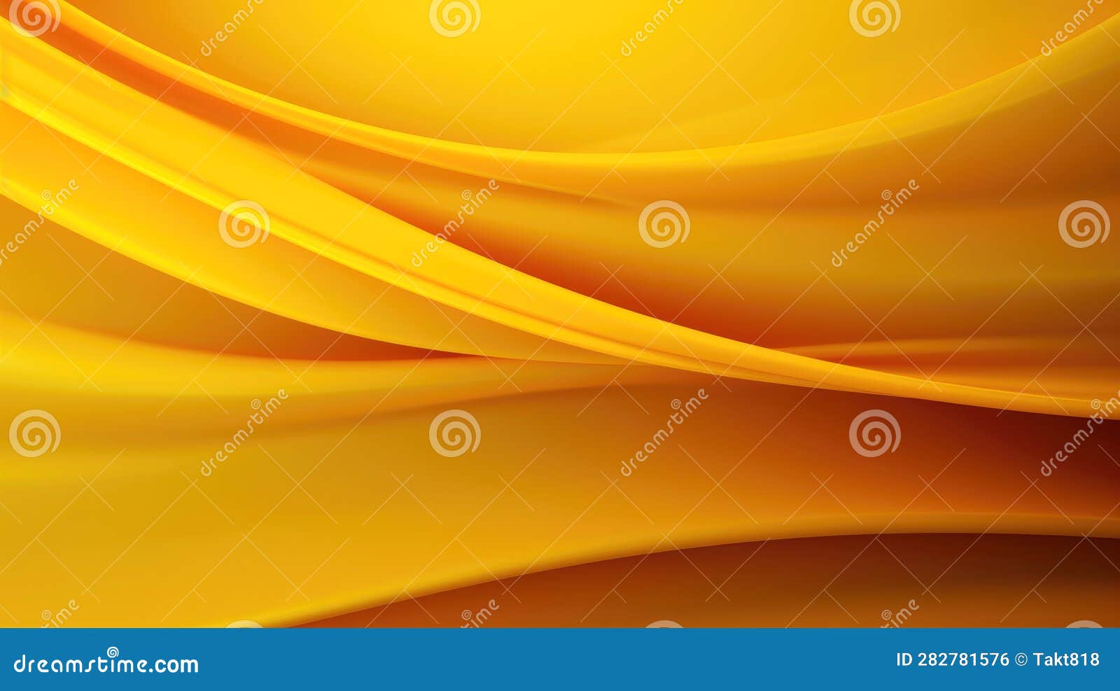 Yellow Abstract Line and Wave Background. Generative Ai Stock ...