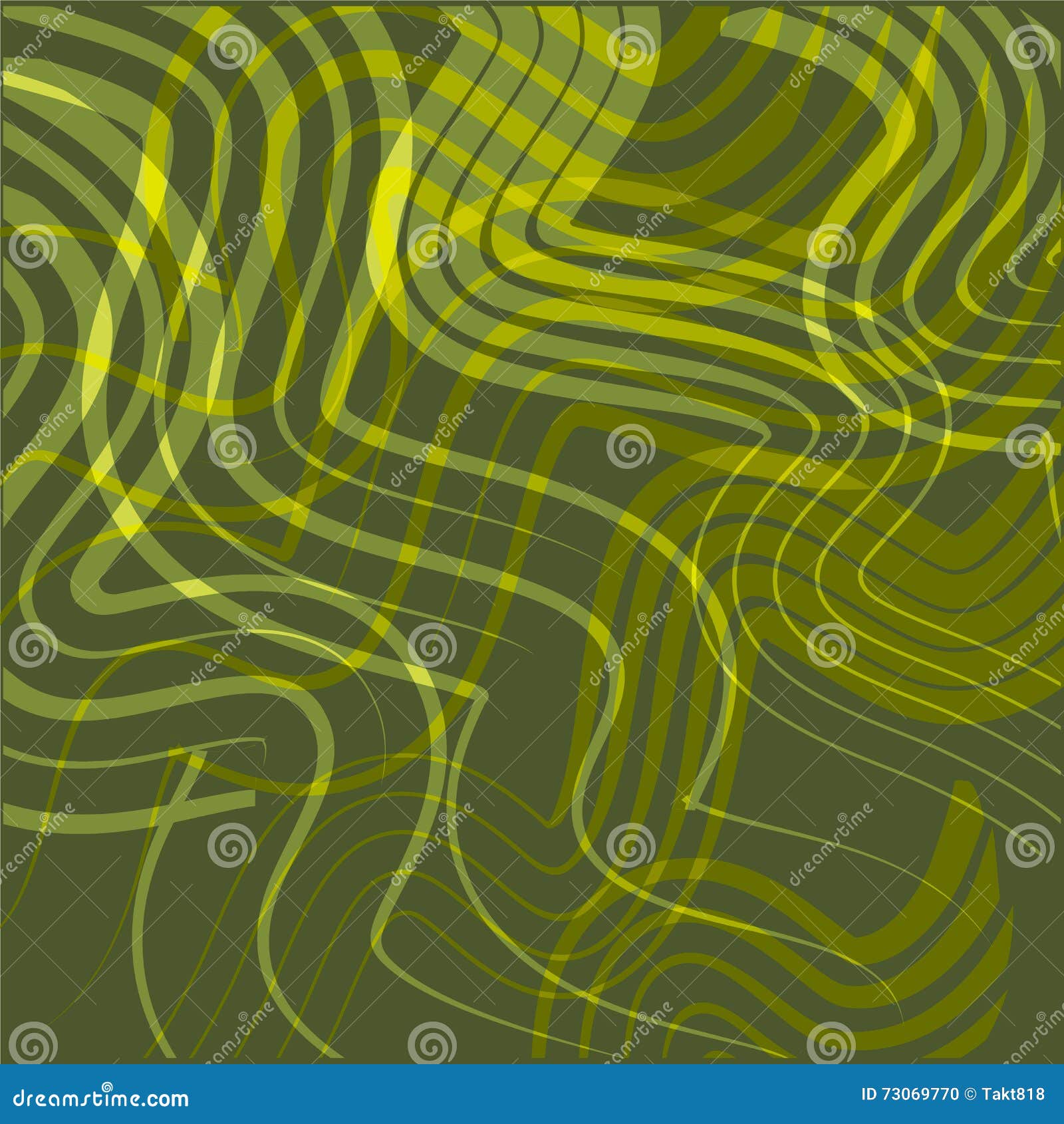 Yellow Abstract Lines and Curve Background Stock Vector - Illustration ...