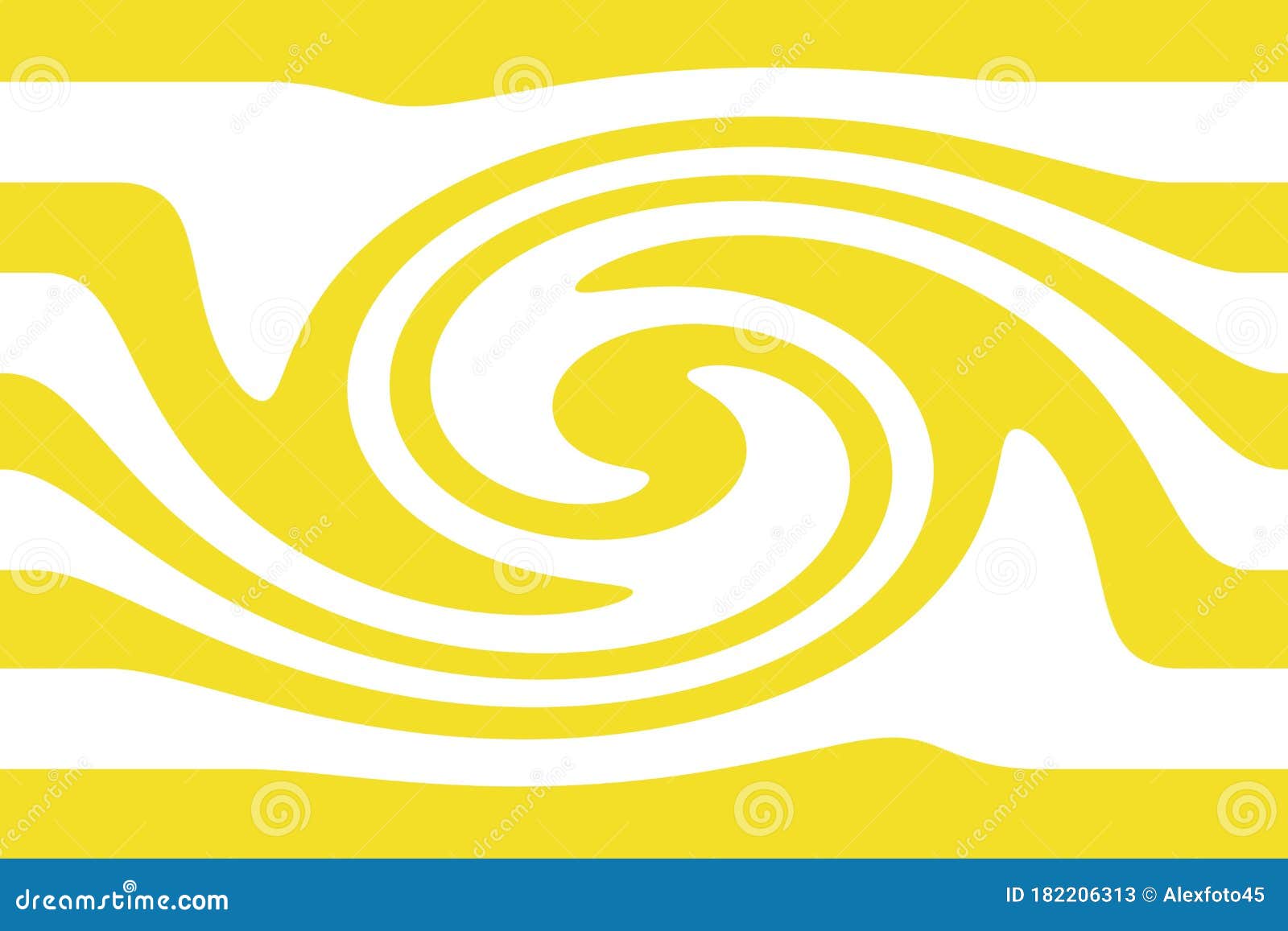Yellow Abstract Lines on a White Background Stock Illustration ...