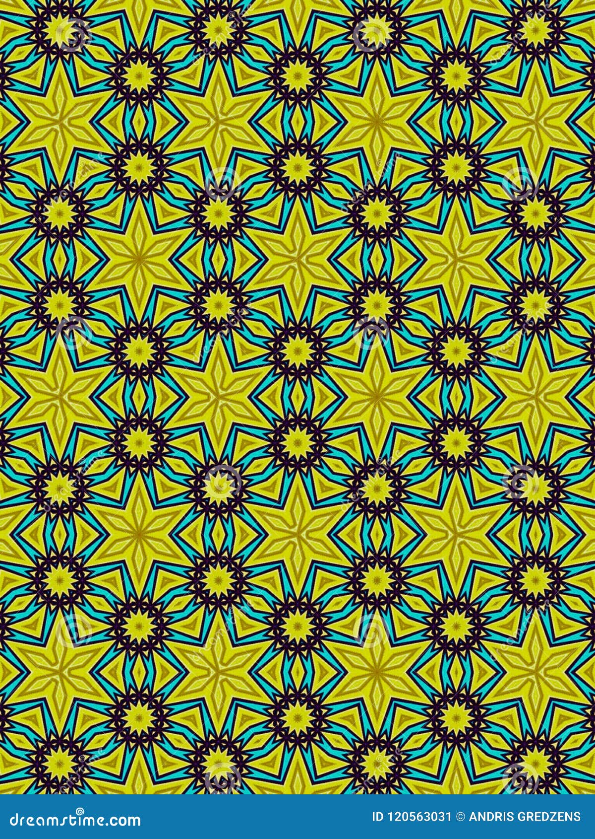 Yellow Abstract Seamless Pattern Backgrounds Stock Illustration ...