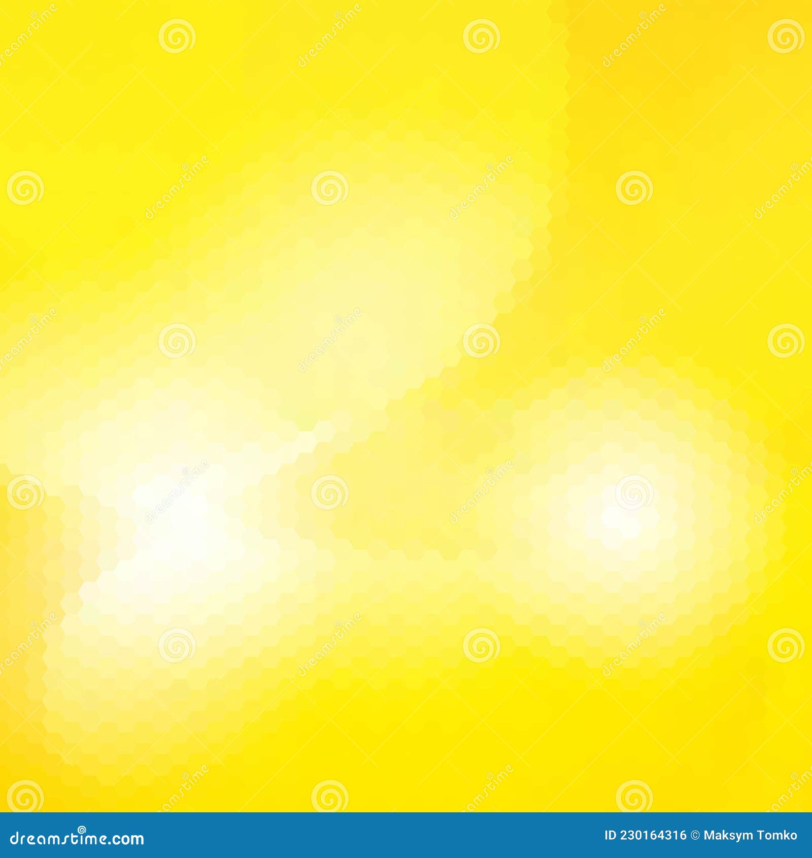 Yellow Abstract Vector Illustration. Layout for Advertising. Eps 10 ...