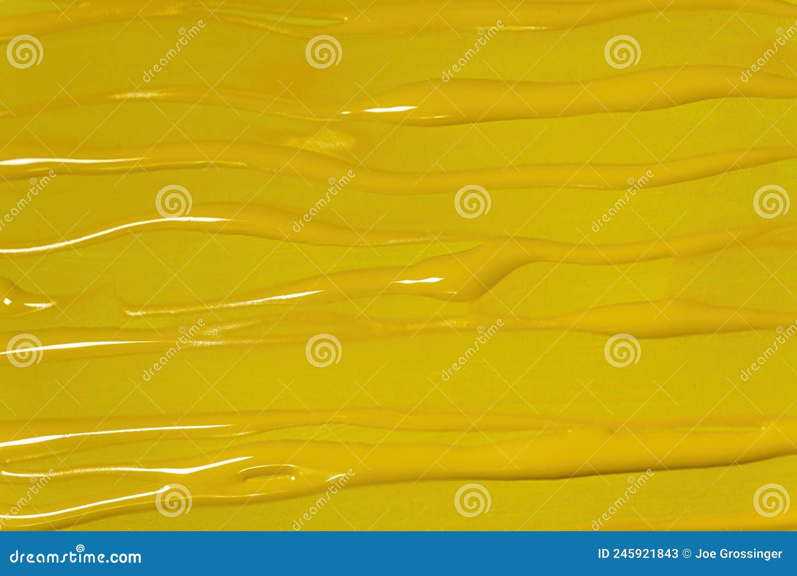 Yellow Acrylic Abstract Image Stock Image - Image of textured, brush ...