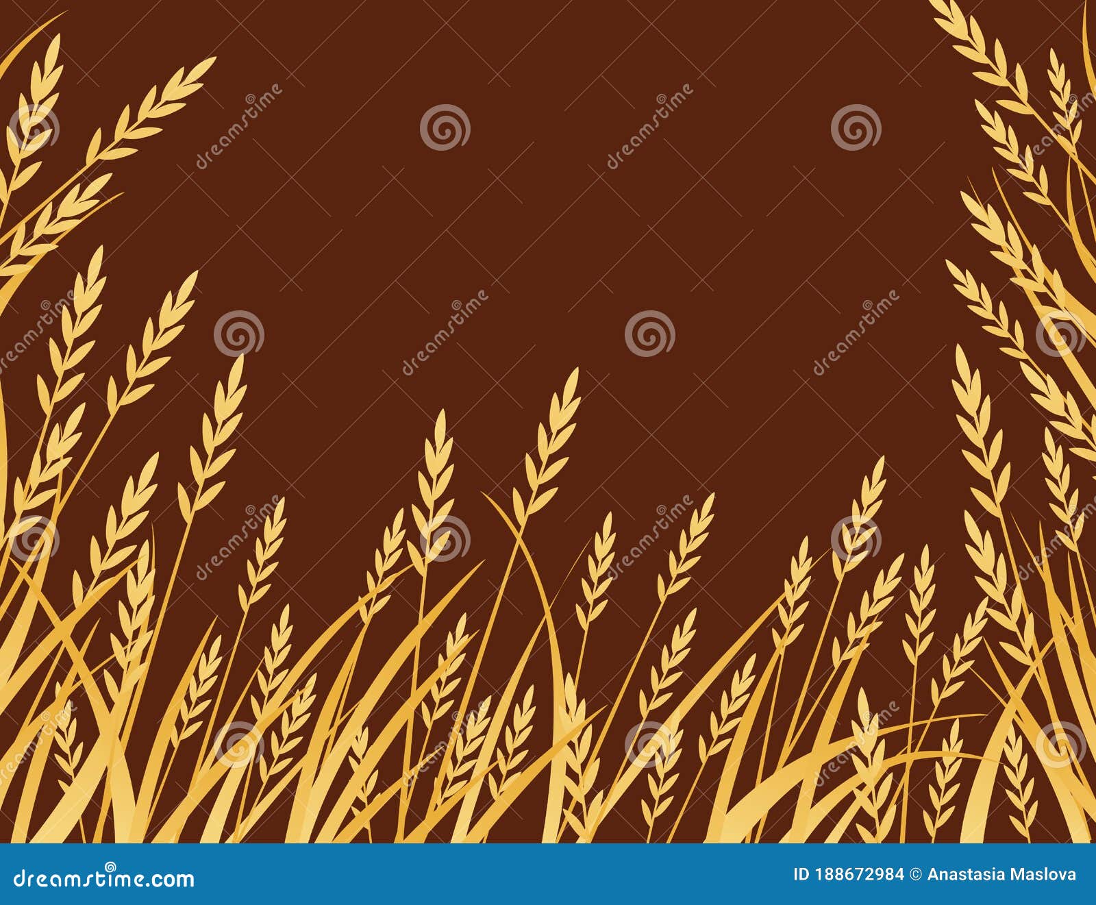 Yellow African Background Design. Cartoon Vector | CartoonDealer.com ...