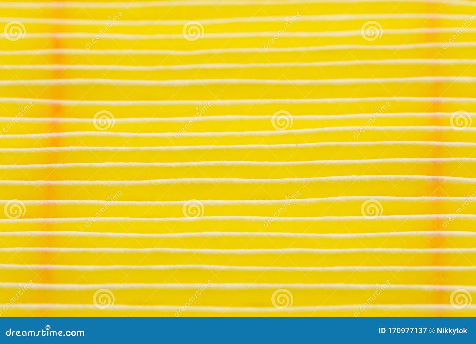 Yellow Air Filter for Car Engine Stock Image - Image of quality, flow ...