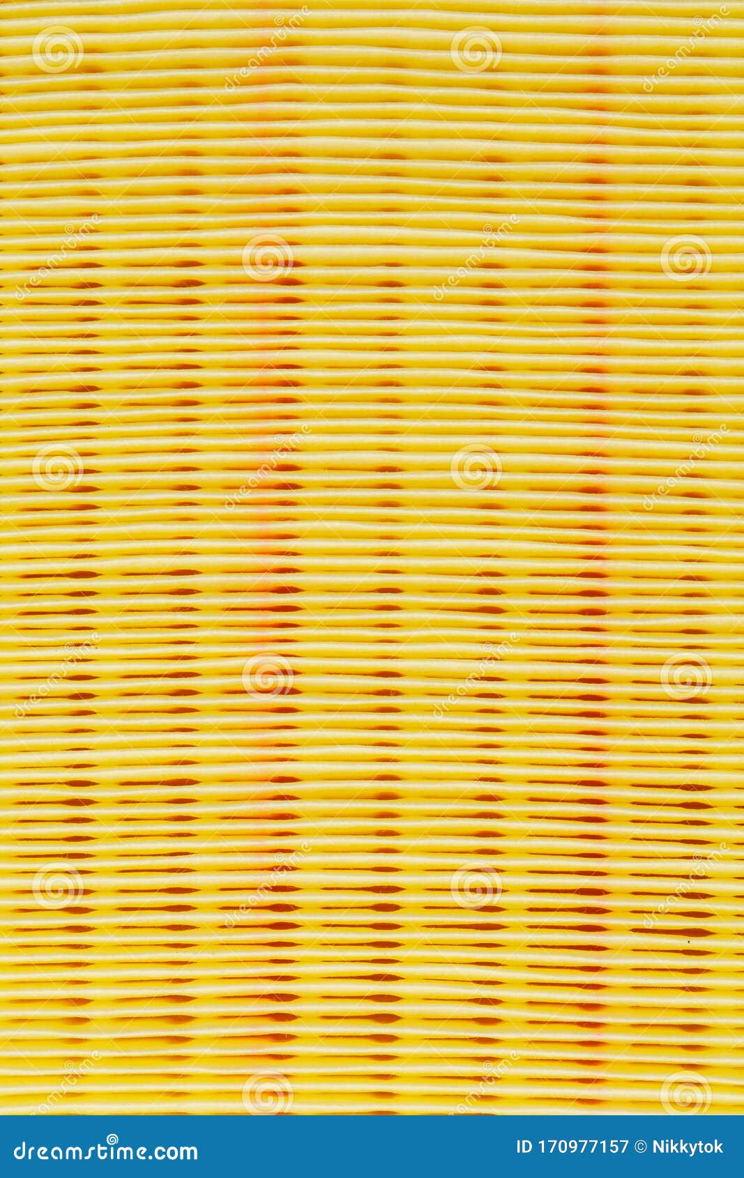 Yellow Air Filter for Car Engine Stock Image - Image of ecological ...