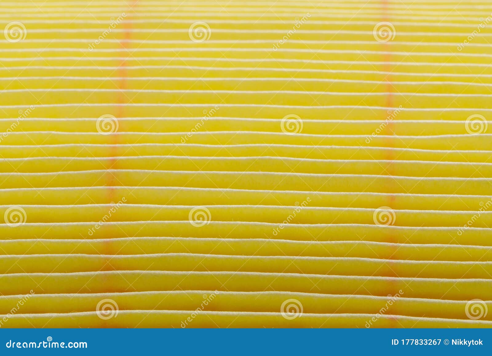 Yellow Air Filter for Car Engine Stock Image - Image of backdrop, clean ...
