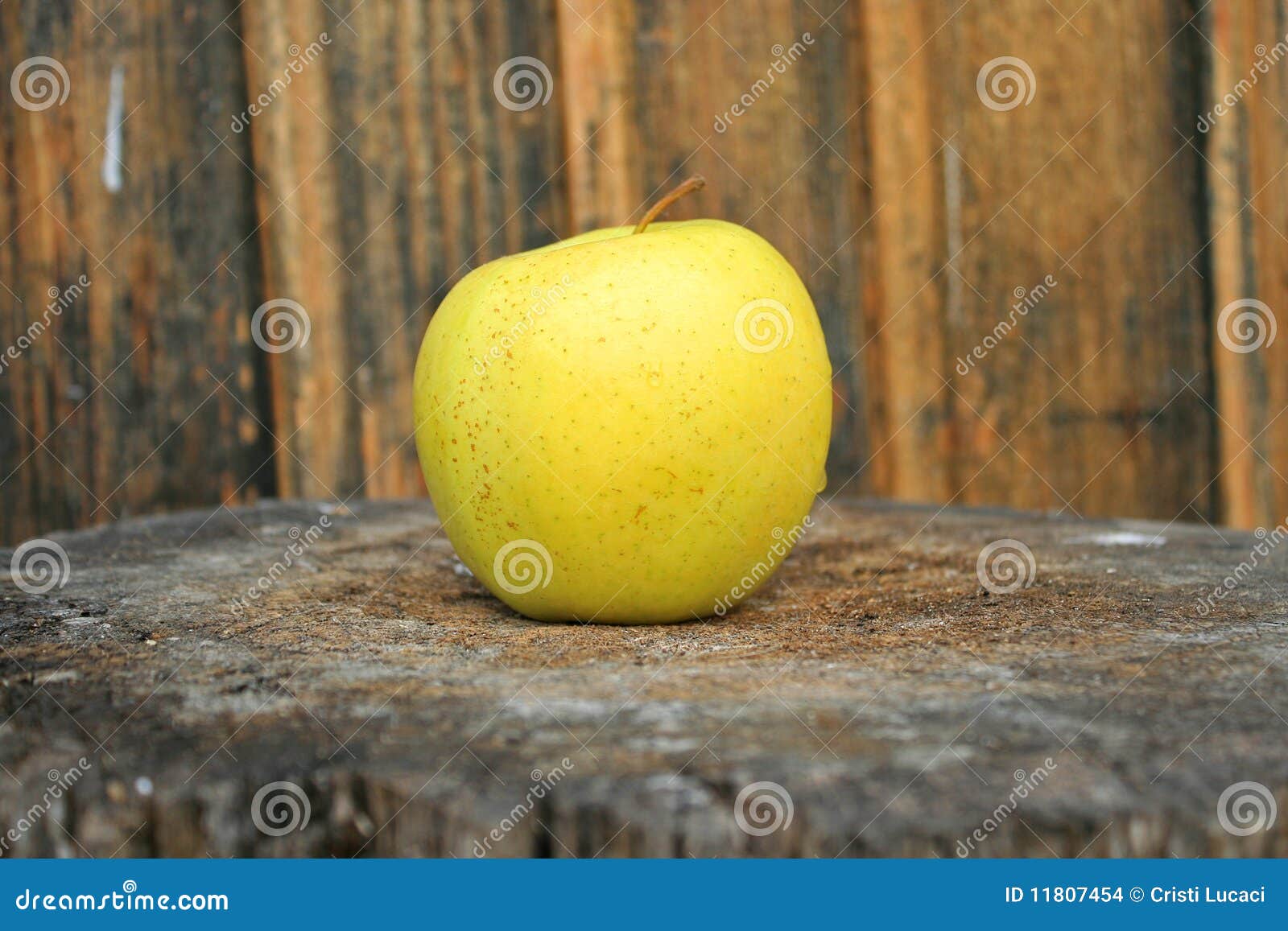 Yellow apple stock photo. Image of gold, organic, sweet - 11807454