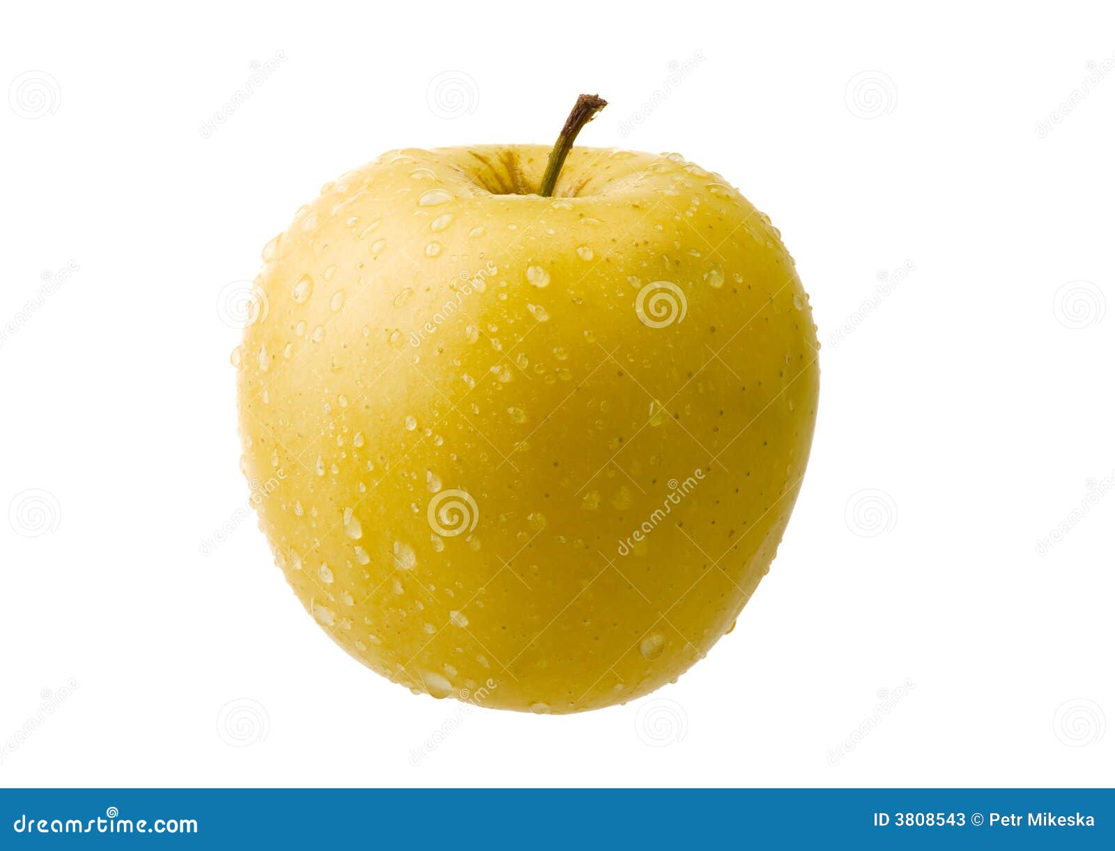 Yellow apple stock image. Image of macro, curve, object - 3808543