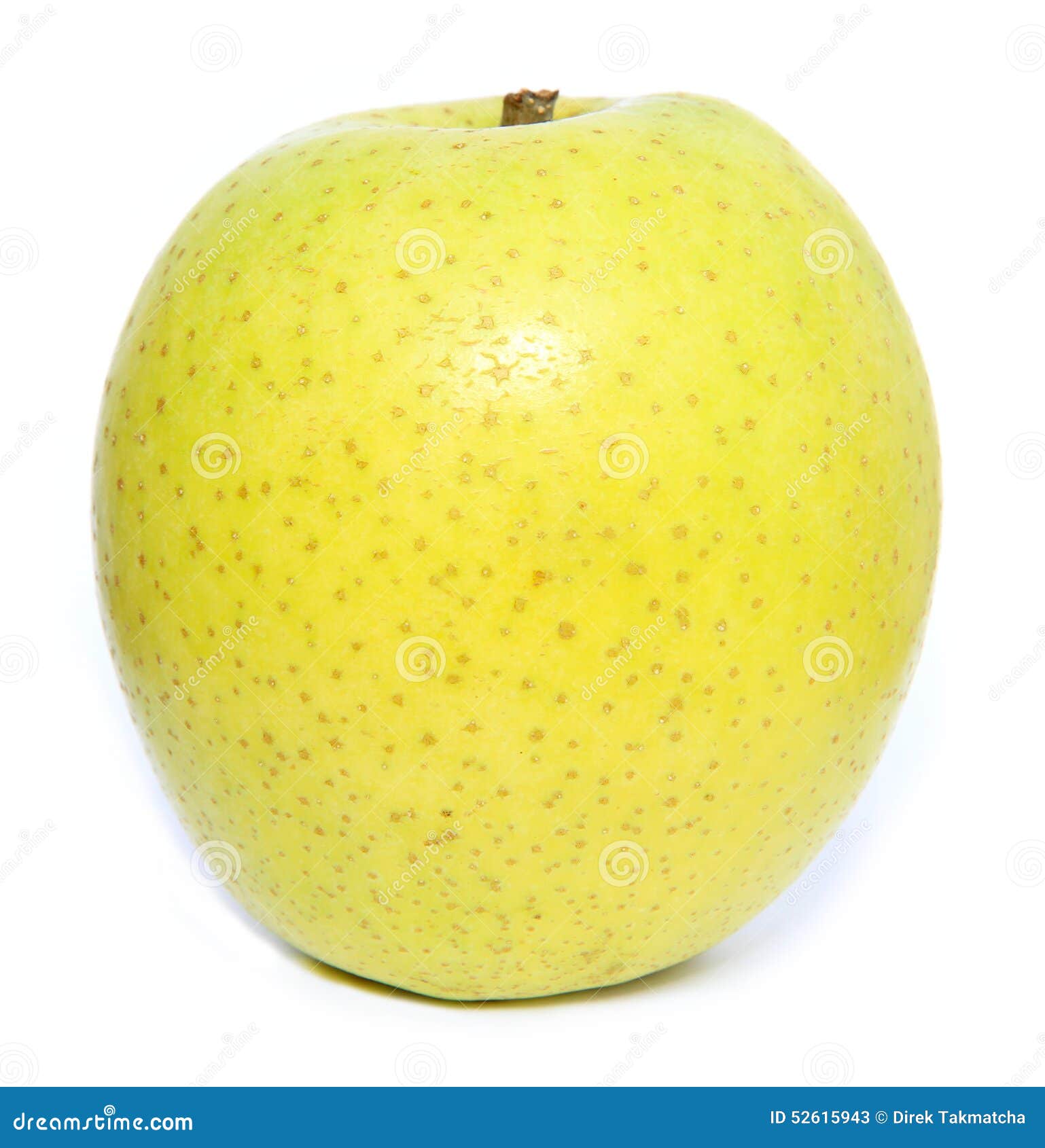 Yellow apple fruit stock image. Image of nutrition, apple - 52615943