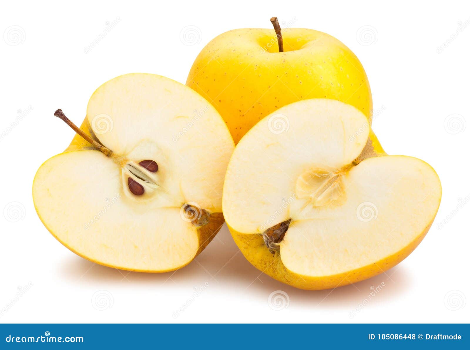 Yellow apples stock photo. Image of apples, freshness - 105086448