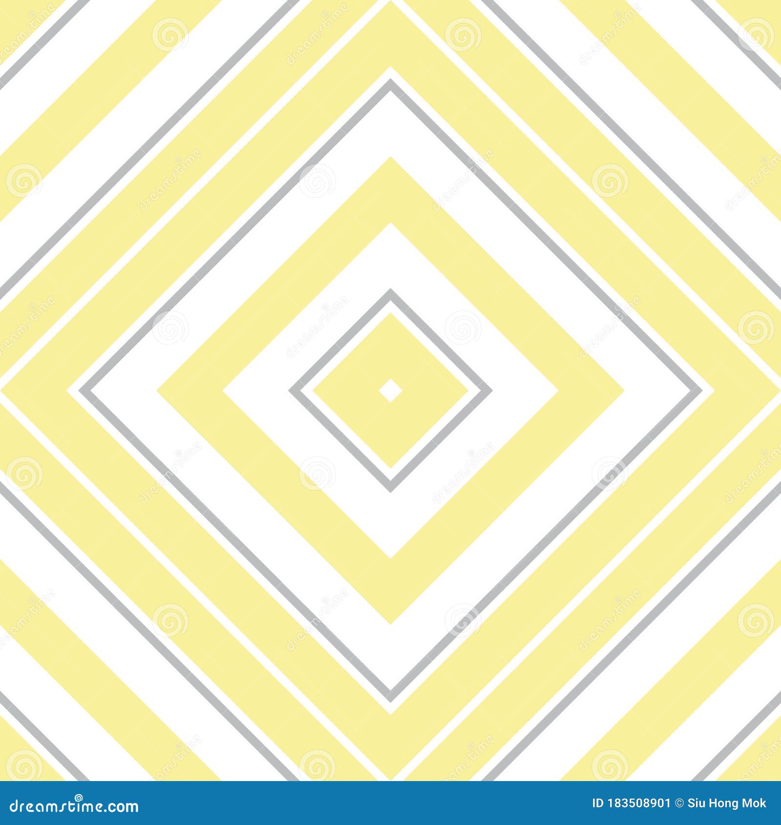 Yellow Argyle Diagonal Stripes Seamless Pattern Background Stock Vector ...