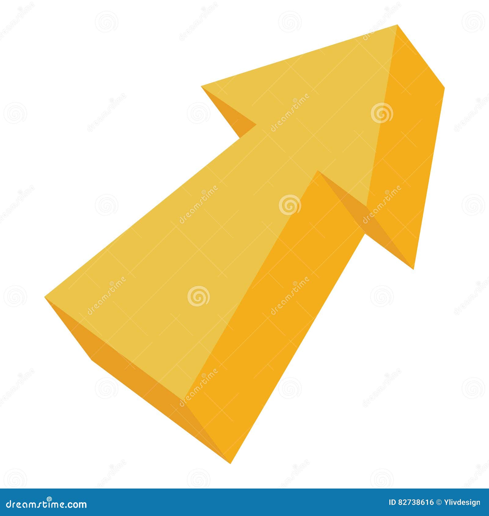 Yellow Arrow Logo Yellow Arrow Icon Stock Illustrations – 45,913