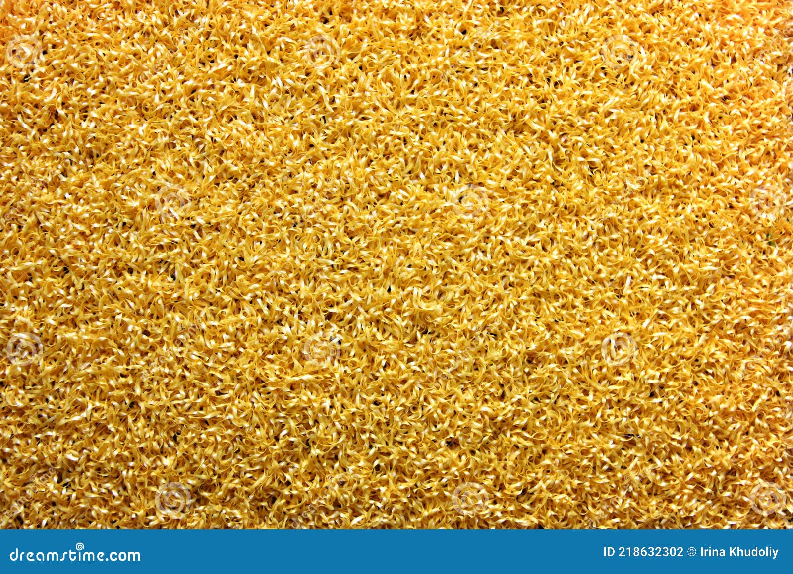 Yellow artificial grass stock photo. Image of game, pattern - 218632302