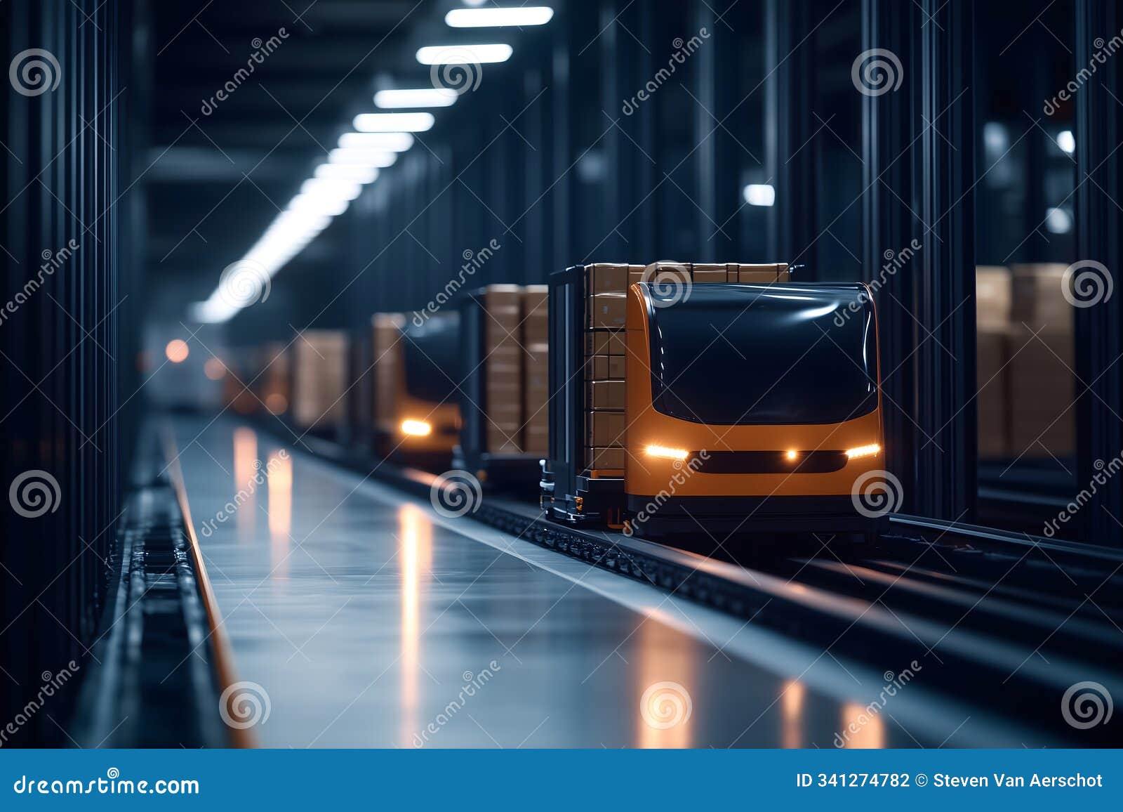 Autonomous Train Deployed in Highly Efficient Logistics Supply Chain ...