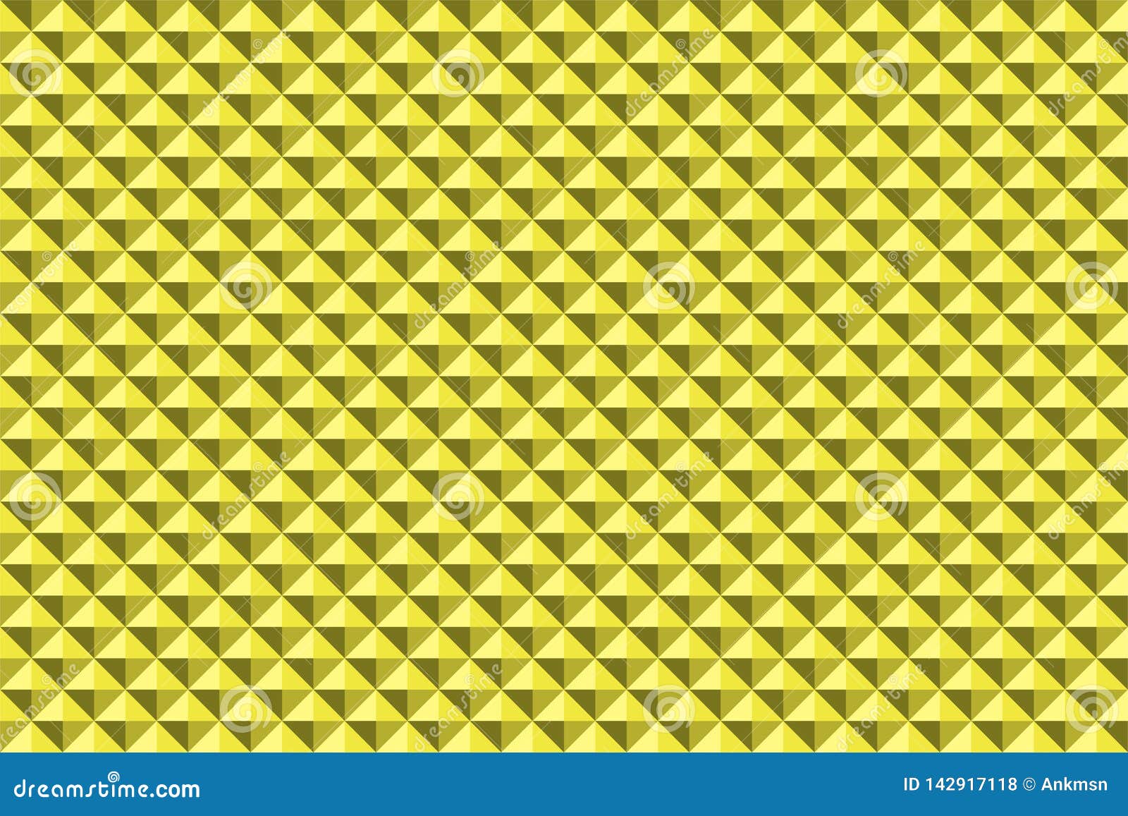 Yellow Background Abstract Pyramidas Texture Seamless Pattern Stock ...