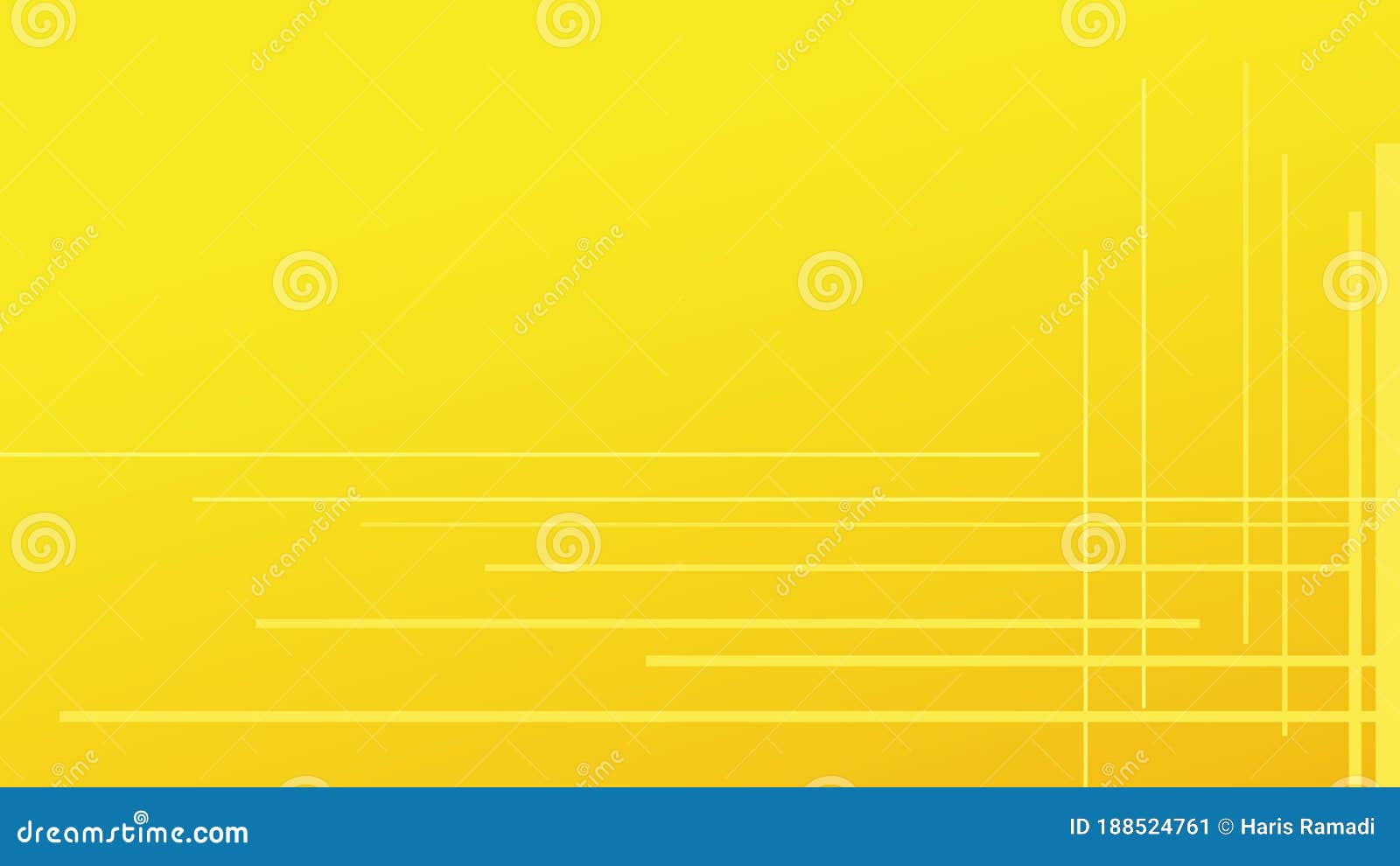 Yellow Background with a Combination of Lines and Shapes Stock Vector ...