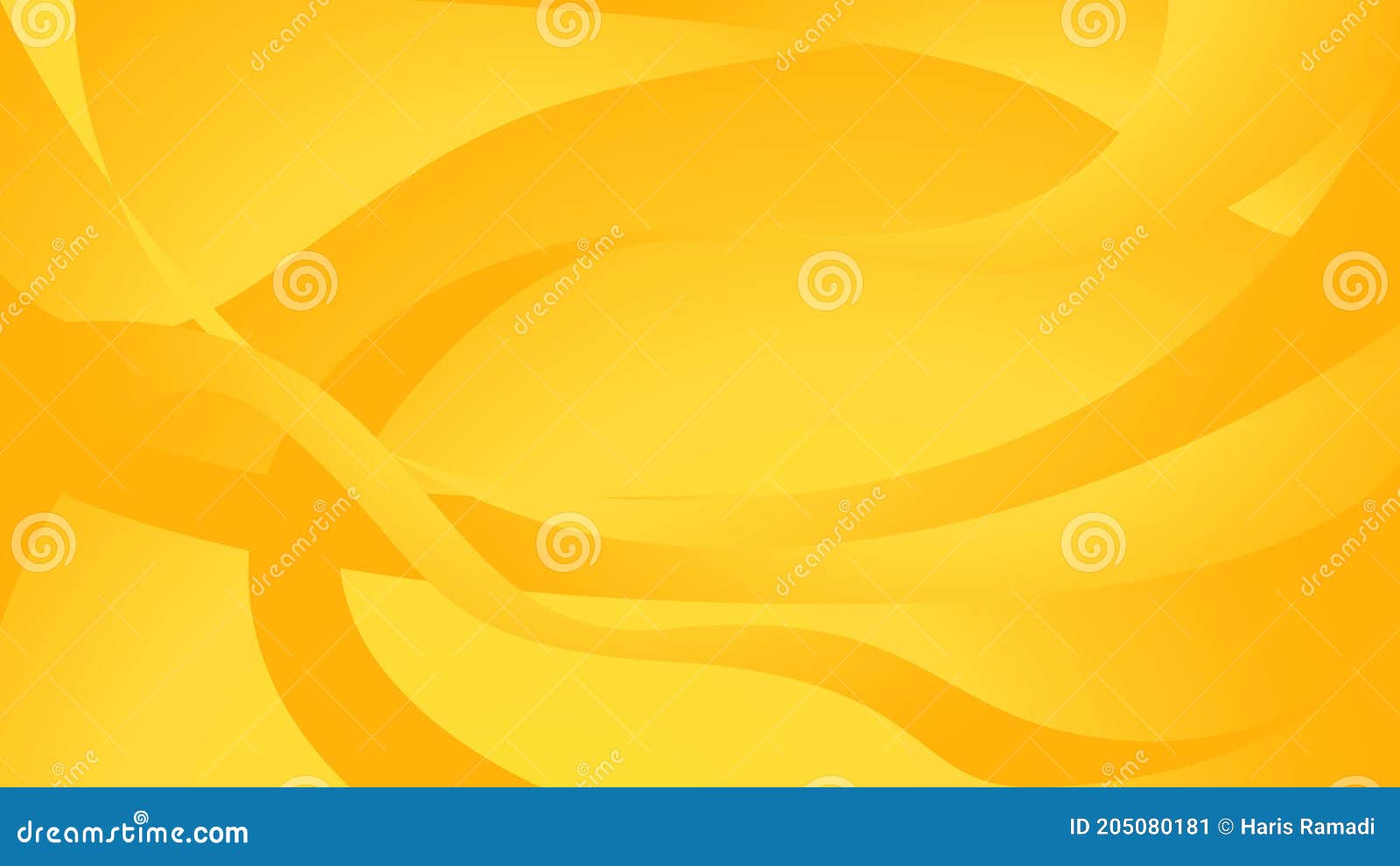 Yellow Background with a Combination of Lines and Shapes Stock Vector ...