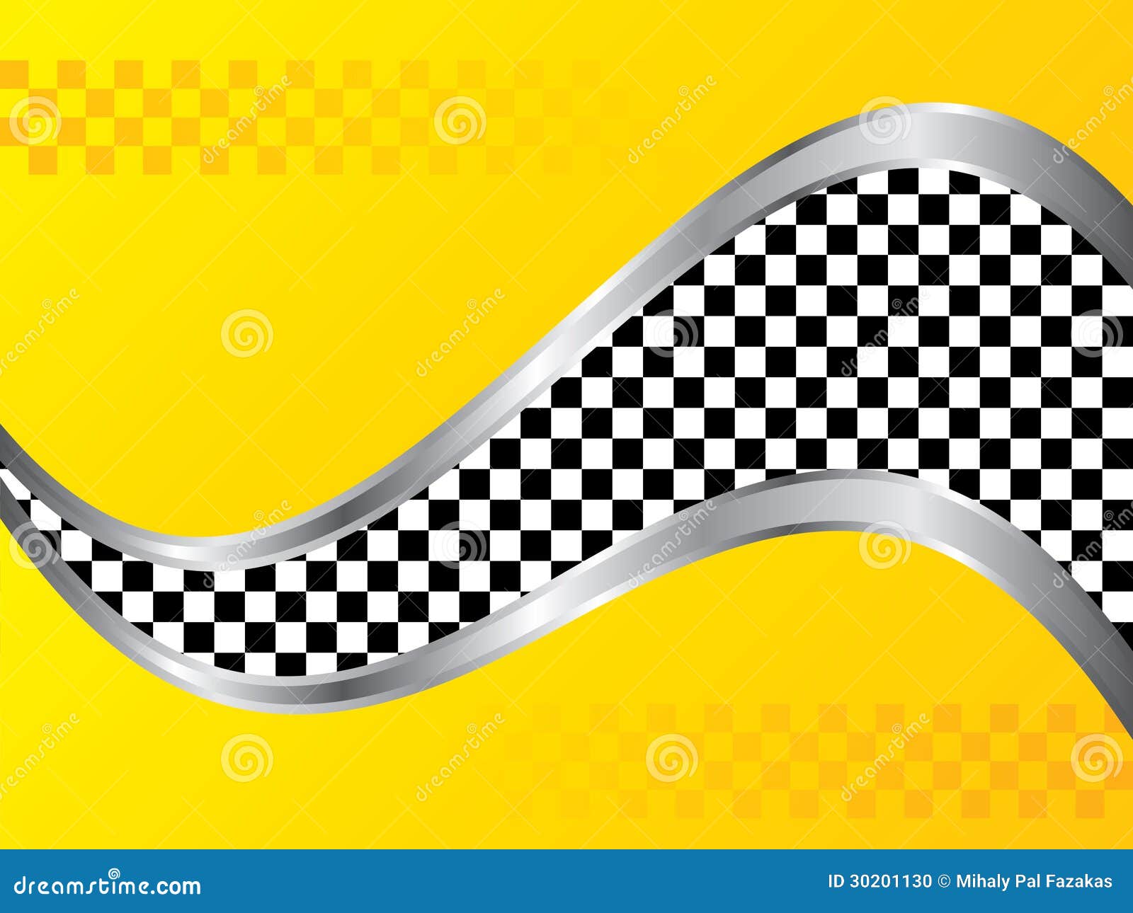 Yellow Taxi Pattern Background Stock Vector - Illustration of city ...