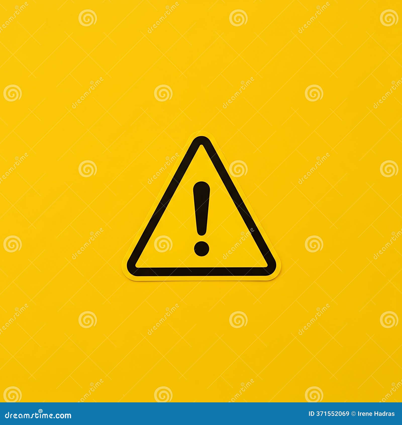 Caution, Low-noticeable Obstacle. Warning Sign Safety. Attention Is ...