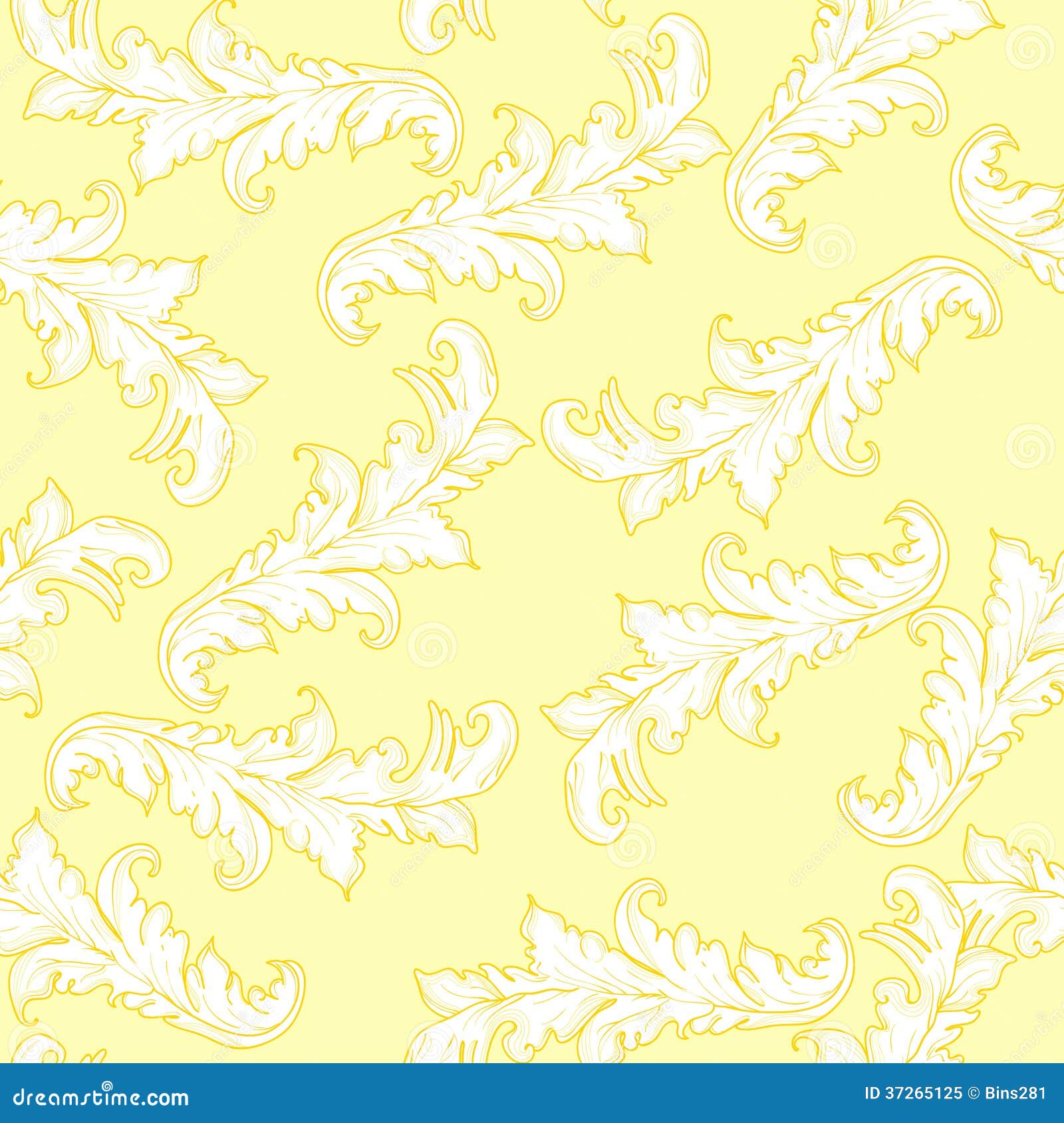 Yellow Background Cartoon Vector | CartoonDealer.com #37265125