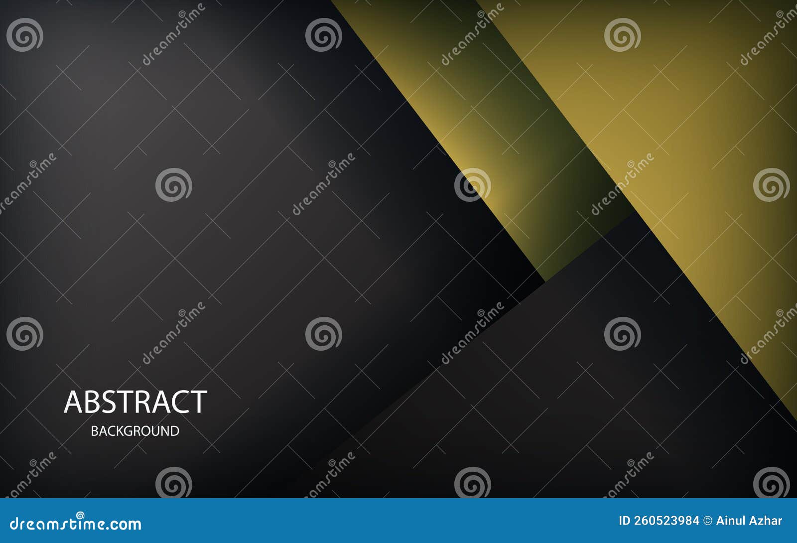 Yellow Background Overlap Dimension Grey Vector Illustration Message ...