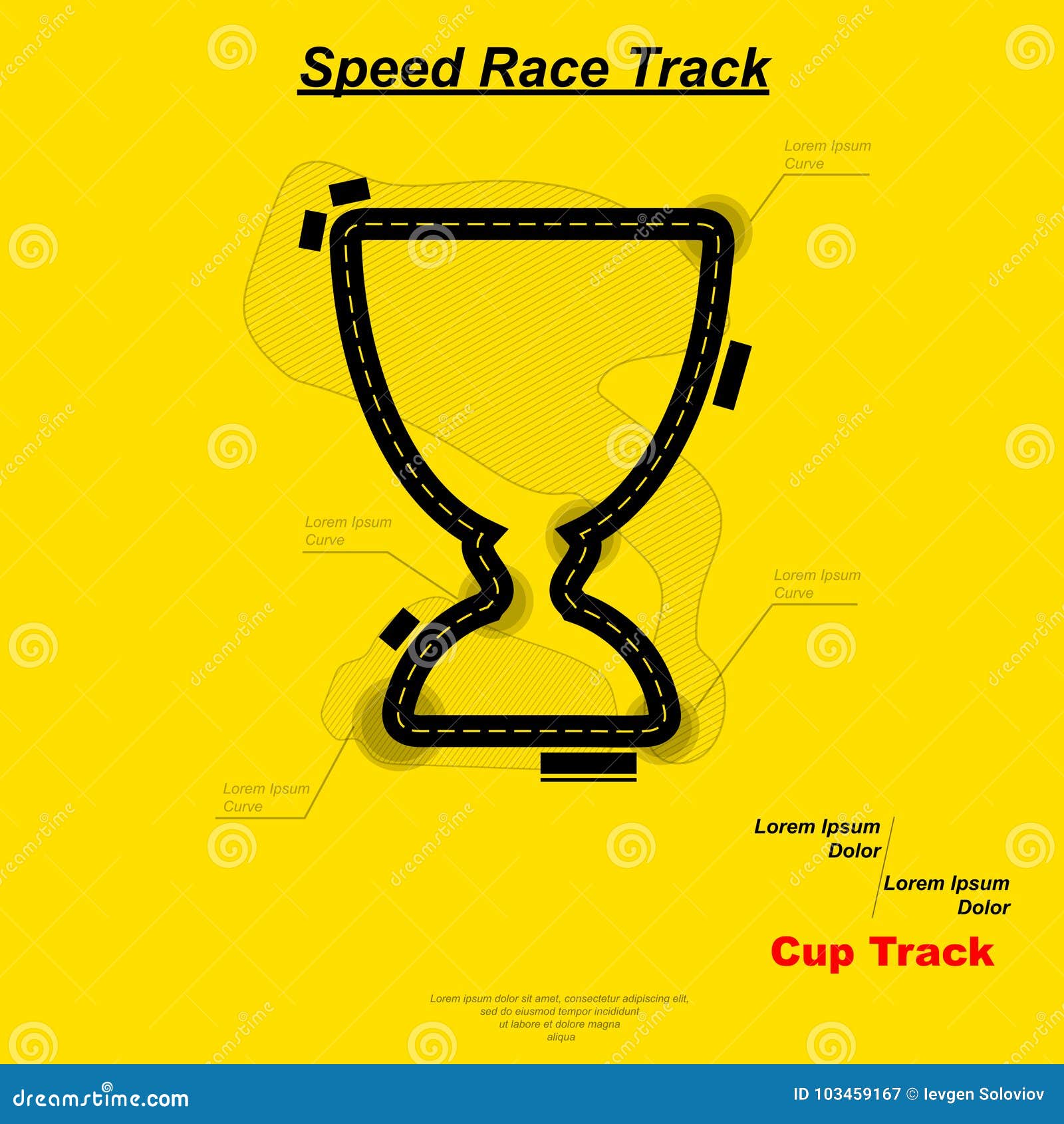 Speed cup race stock vector. Illustration of graphic - 103459167