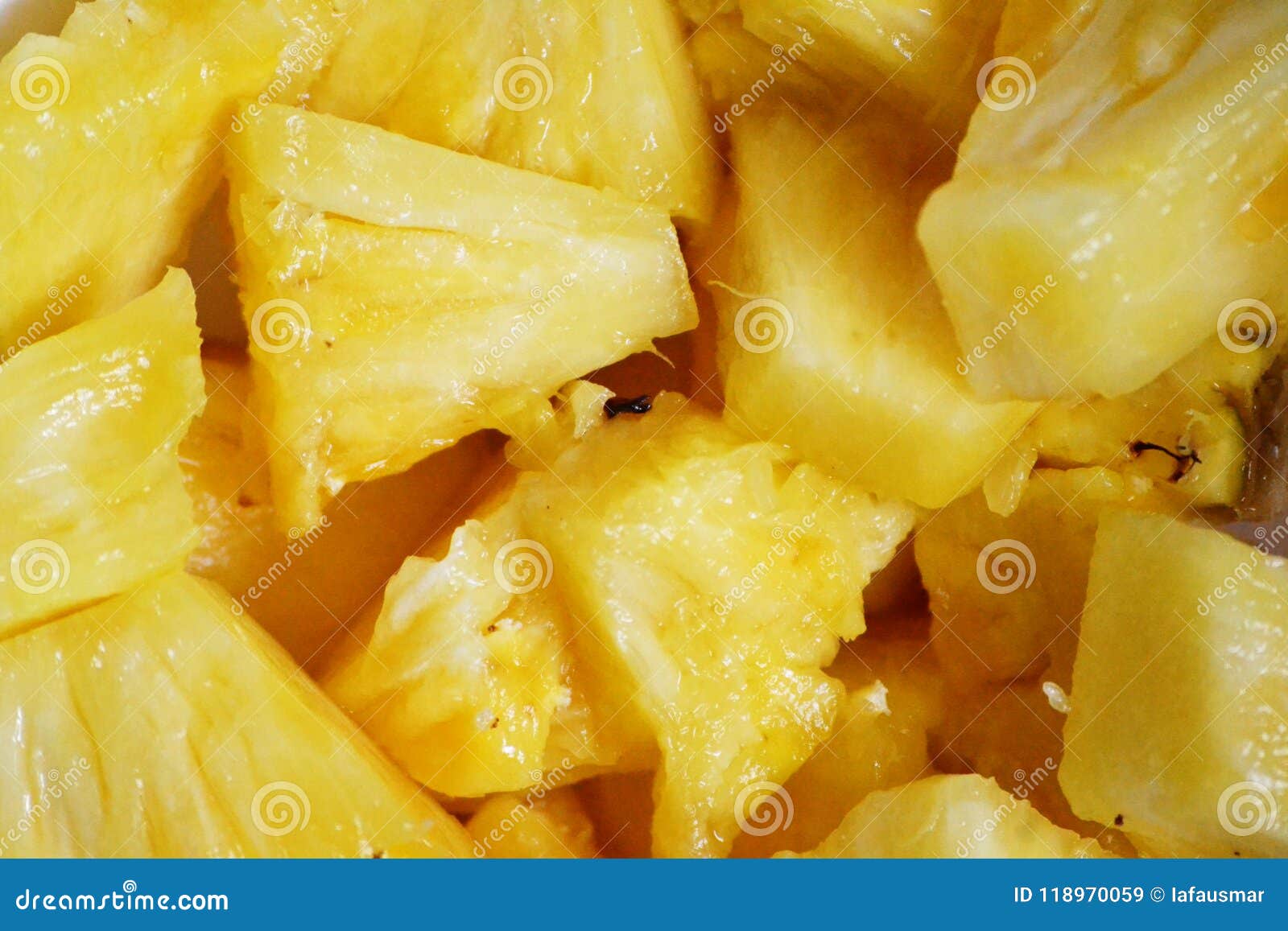 Pineapple slices texture stock image. Image of eating - 118970059