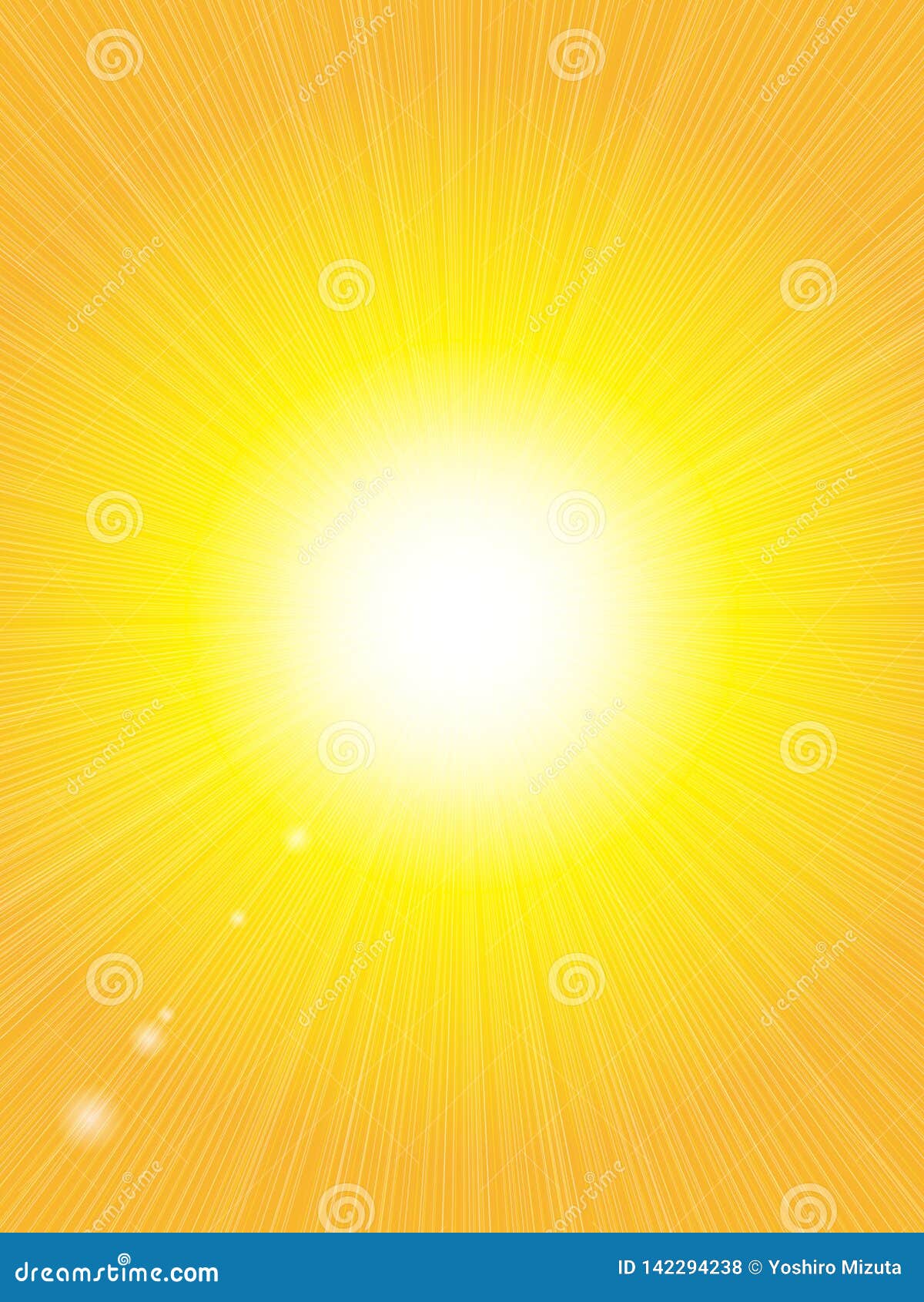 Yellow Background, Sun Light Background Stock Vector - Illustration of ...