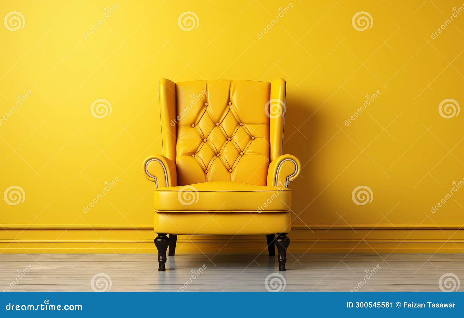 Wing-back Chair Icon In Cartoon Style Isolated On White Background ...
