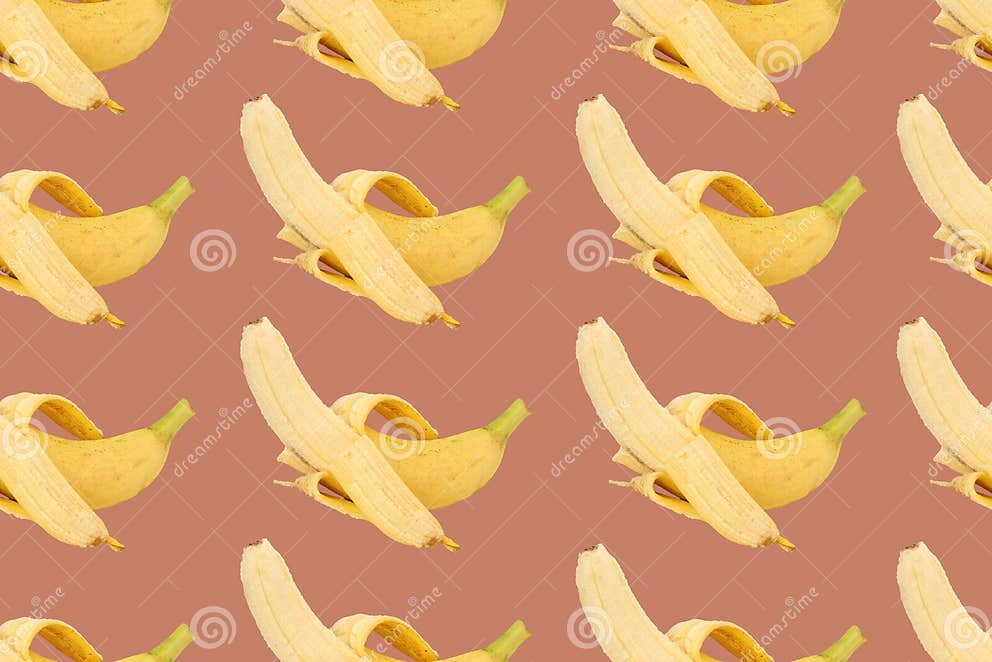 Yellow banana pattern. stock photo. Image of skin, snack - 250728272