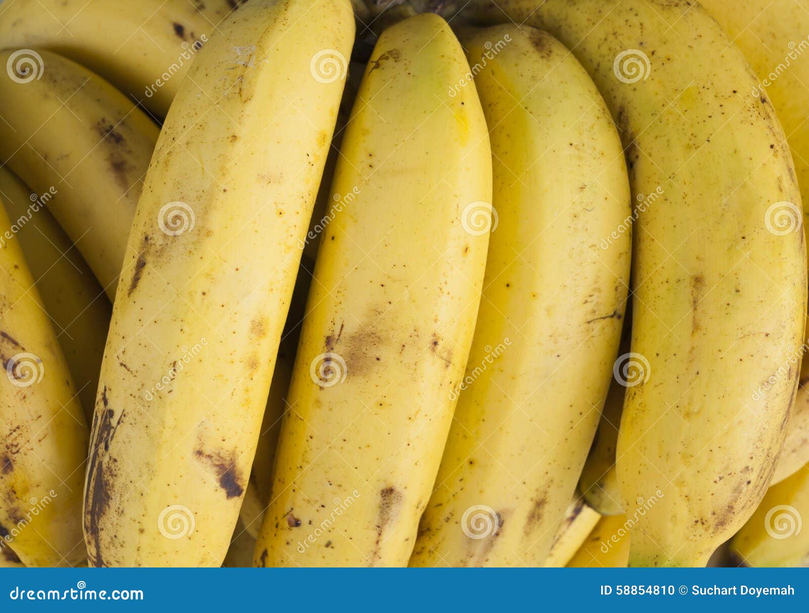 Yellow Banana texture stock photo. Image of garden, tropical - 58854810